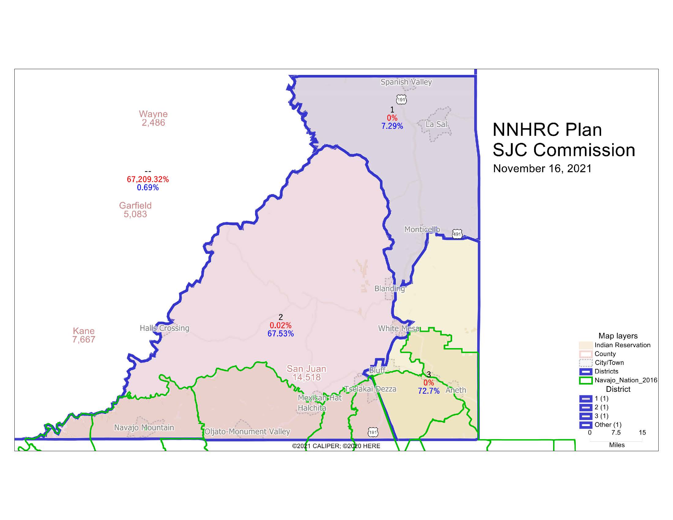 Commission District Navajo Nation Proposed Plan and Summary | San Juan ...
