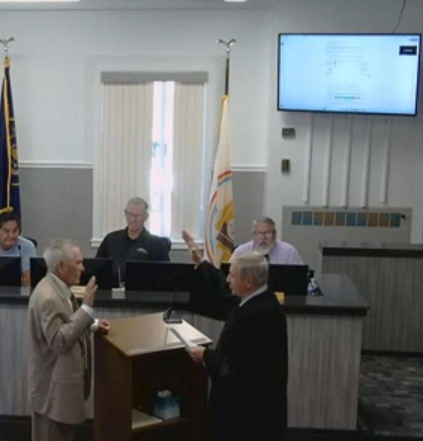 Mitchell Maughan take Oath of Office | San Juan County UT