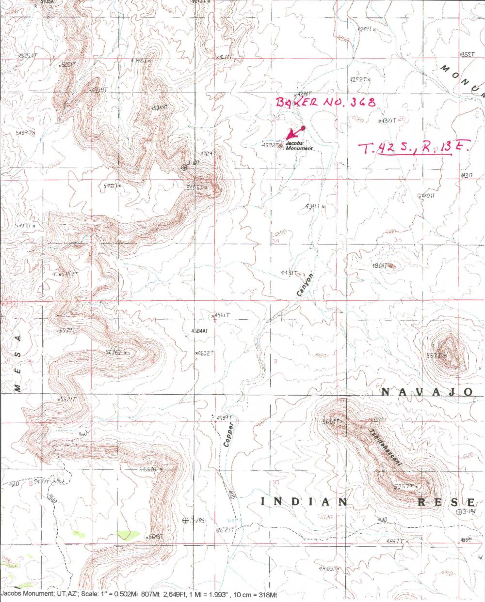 Jacob's Monument | San Juan County UT